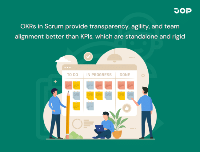 What is the Difference Between OKRs and KPIs in Scrum - JOP