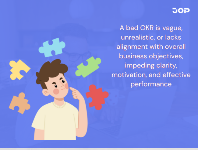 What is an Example of a Bad OKR? | JOP